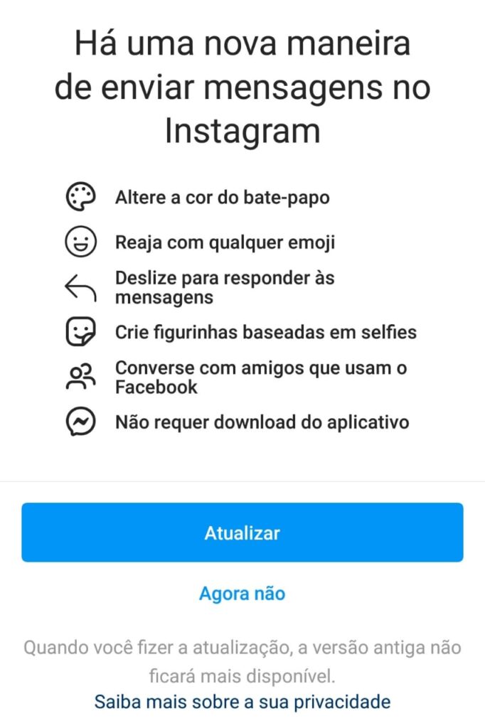 Messenger: bate-papo de Instagram e Facebook agora estão integrados ...